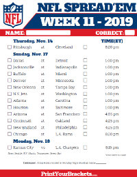 Football Pools - Printable NFL NCAA Office Pools